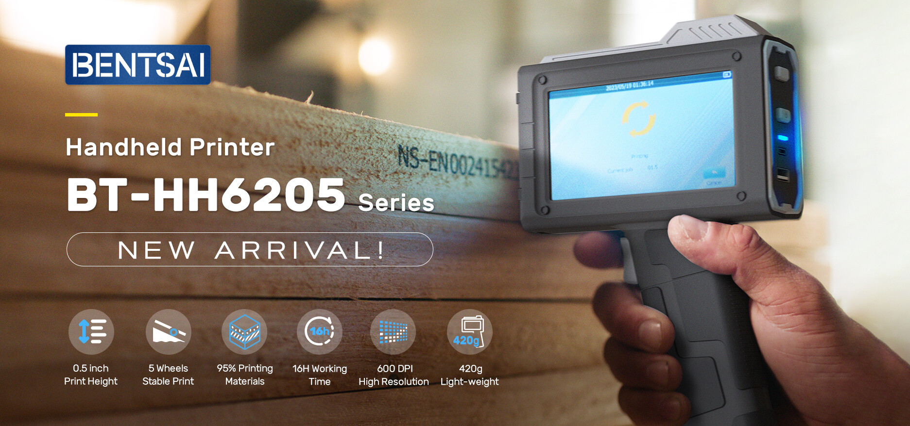 BENTSAI Handheld Inkjet Printers | Best Portable Inkjet Printer