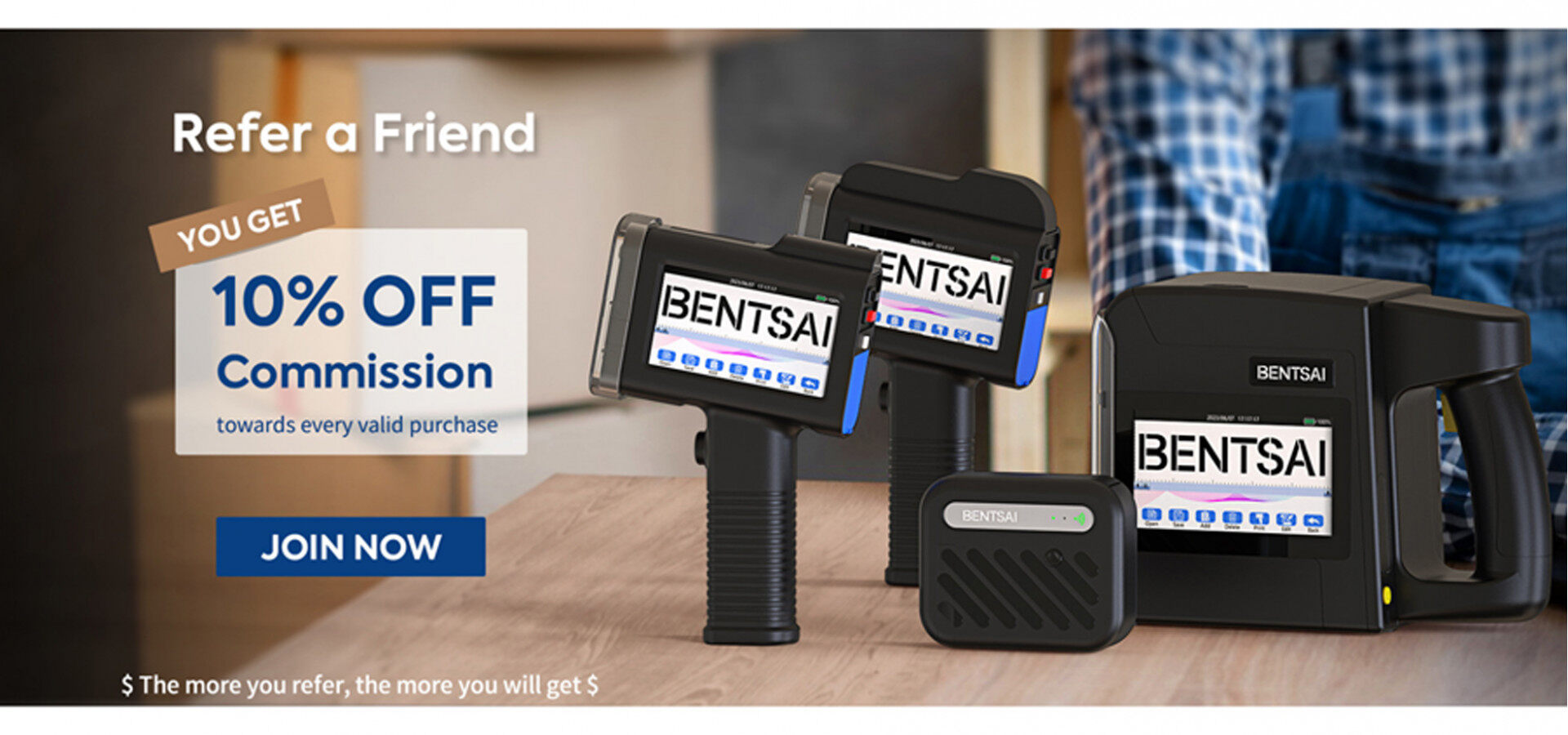 BENTSAI Handheld Inkjet Printers | Best Handheld Portable Printer For You