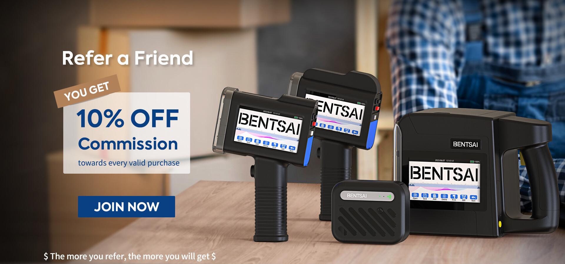 Best Portable Handheld Inkjet Printer and Ink Supplier - BENTSAI