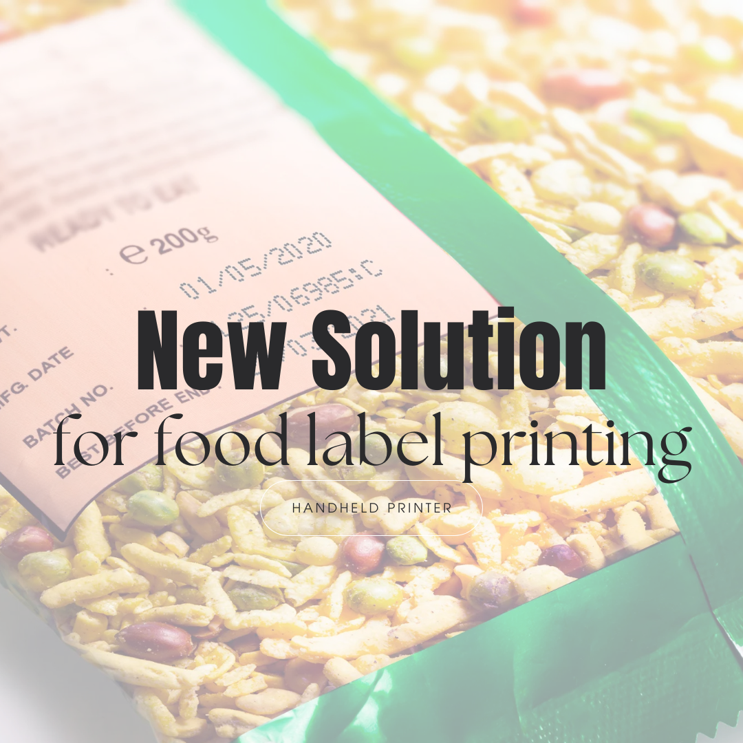 A New Solution for Food Label Printing - Handheld Printers